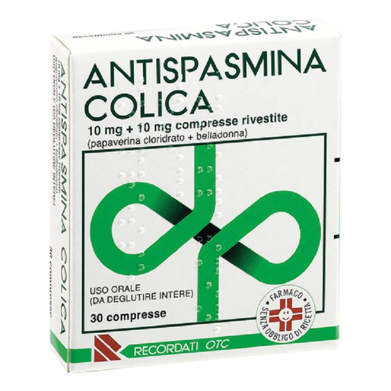 ANTISPASMINA COLICA*30CPR RIV - Bigfarmacia